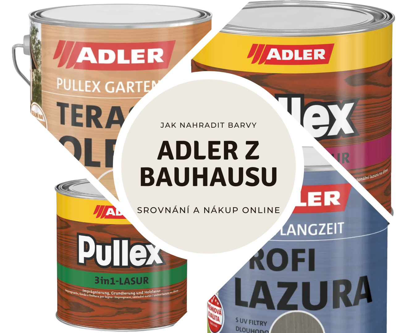 Jak nahradit barvy ADLER z Bauhausu – srovnání a nákup online - BARVY ADLER
